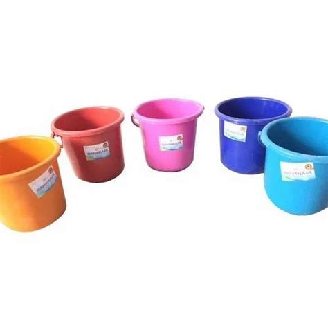 5 Ltr Plastic Bucket At ₹ 23piece Plastic Buckets In Jodhpur Id