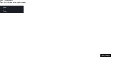 React Admin Panel Codesandbox