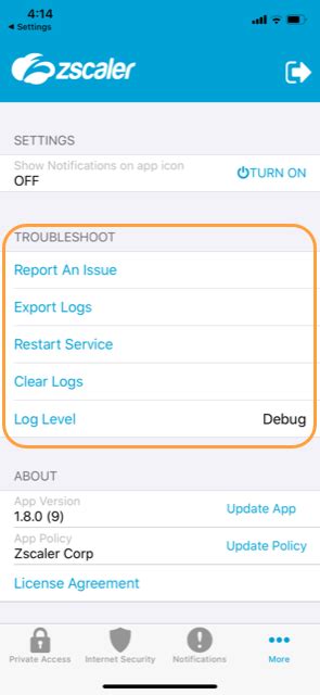 Troubleshooting Zscaler Client Connector Zscaler