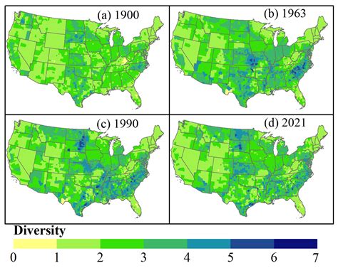 Essd Annual Time Series 1 Km Maps Of Crop Area And Types In The Conterminous Us Cropat Us