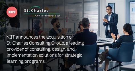 Niit On Linkedin Niit Acquires St Charles Consulting Group