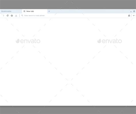Internet Web Browser Window Interface Mockup Vectors Graphicriver