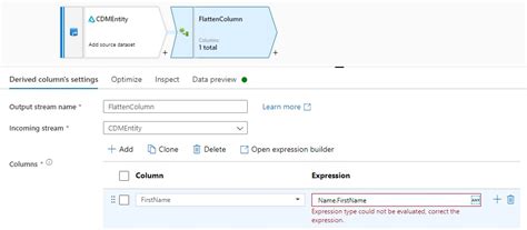 Azure Databricks Using Adf Data Flow Derived Column Transform Against