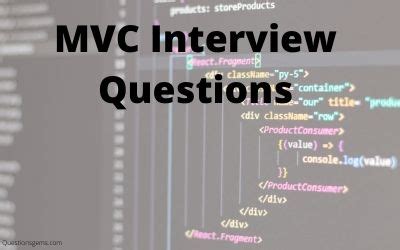 50+ Best MVC interview Questions And Answers 2023