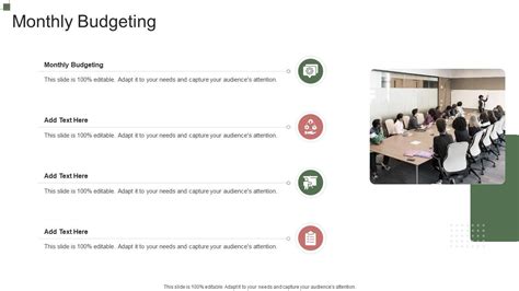Monthly Budgeting In Powerpoint And Google Slides Cpb PPT Template