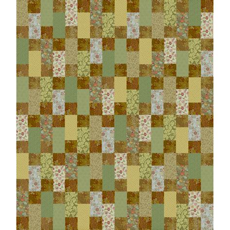 Patchwork Parade Autumn No Cutting Quilt Kit The Quilt Kit Co