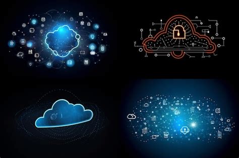 Premium Photo Cloud Iot Internet Of Things Icon And Symbol