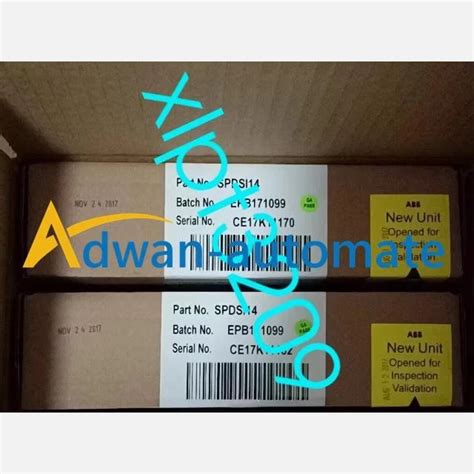 BRAND NEW ABB SPDSI14 Analog Input Module Card Fast FedEx Or DHL 1 705 42 PicClick UK