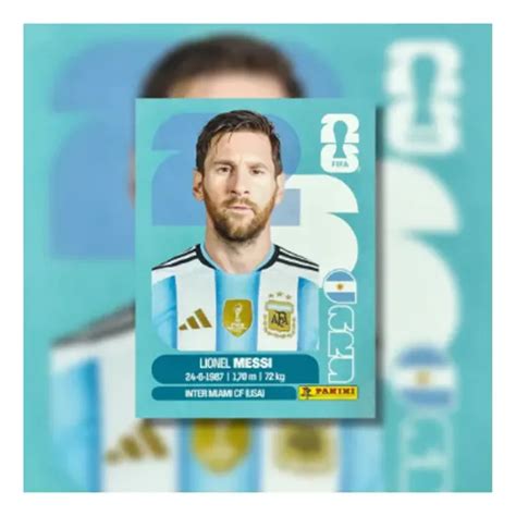 Estampa De Messi 2026 Mercadolibre