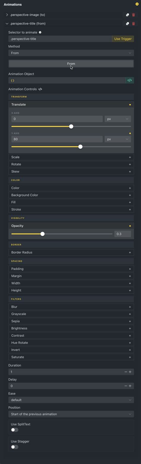Rotate Item With Perspective On Scroll Bricksmotion