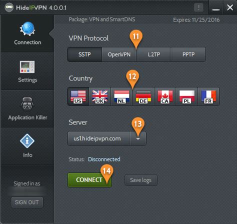 HideIPVPN Windows VPN And Smart DNS Software HideIPVPN Services
