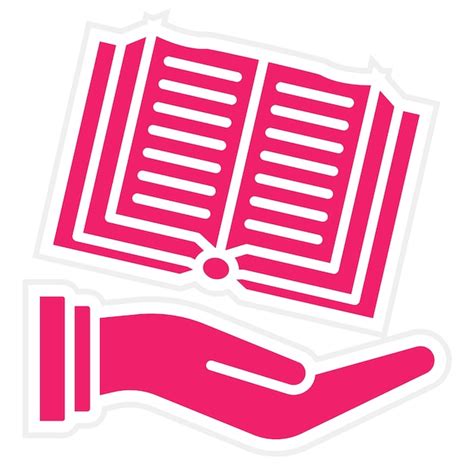 Premium Vector Vector Design Handbook Icon Style