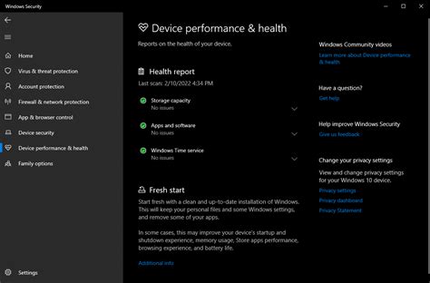 Check Computer Performance And Health In Windows Security Minitool