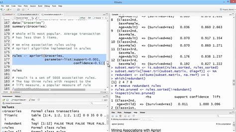 Visualizing Association Rules With Arulesviz Part 1 Youtube