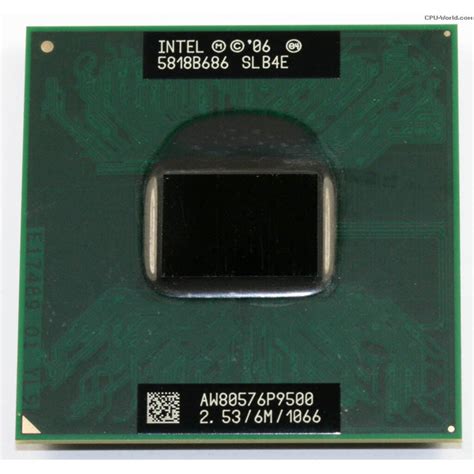 Intel P9500 ราคา ถูก ซีพียู Cpu Intel Notebook Core2 Duo P9500 โน๊ตบุ๊ค พร้อมส่ง ส่งเร็ว ฟรี