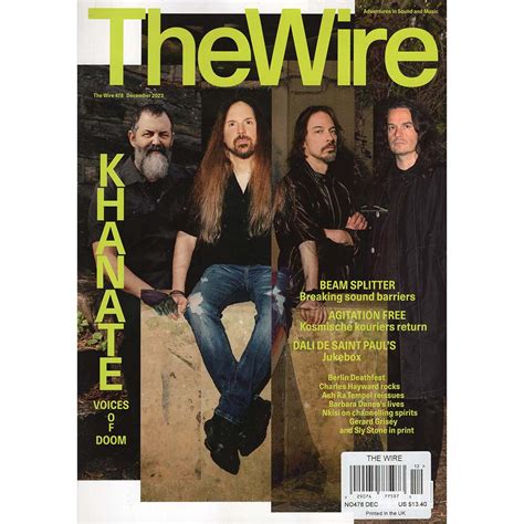 Wire Magazine Issue 478 December 2023 Khanate Parasol Mail Order