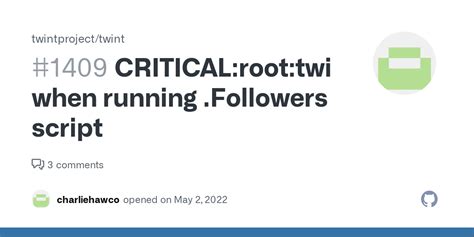 critical root twint feed follow indexerror when running followers