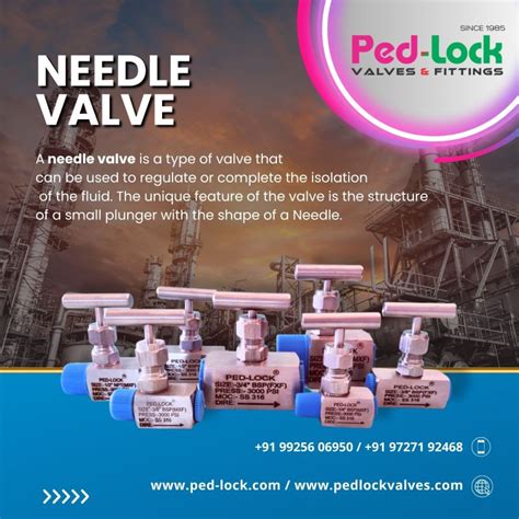 Pedlock Pedlockvalves Pedlockfittings Instrument Tube Valvetube… Ped Lock Valves And Fittings