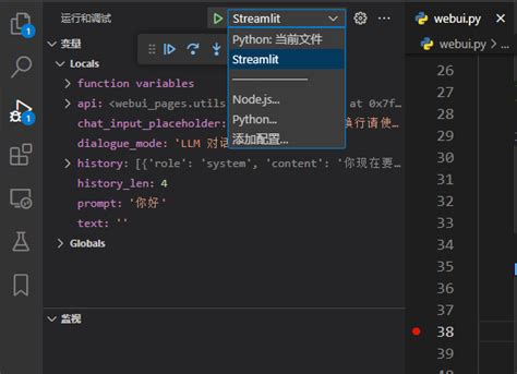 如何在vscode上进行streamlit的debug调试 streamlit debug csdn博客