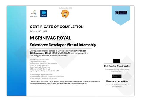 M Srinivas Royal On Linkedin Salesforce Salesforcedeveloper