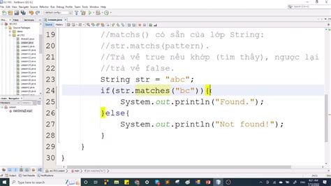 Java Se1703 Biểu Thức Chính Quy Regular Expression Regex Youtube