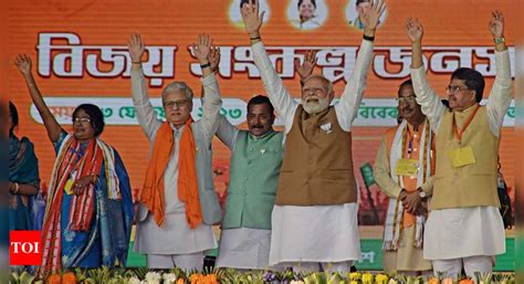 Exit Polls BJP To Form Governments In Tripura Nagaland Hung Assembly In Meghalaya