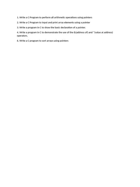 Pointers Pdf