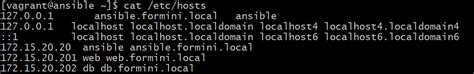 installation d ansible sur centos 8 integrateur open source