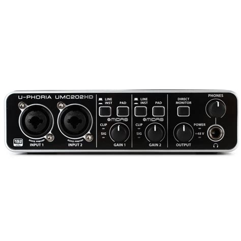 Behringer Audio Interface UMC202HD – Audiomisr™