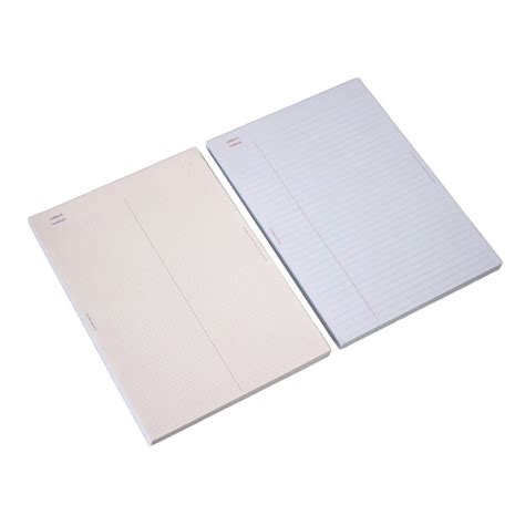 More Basic Long Lined Grid Notepad Korean Stationery