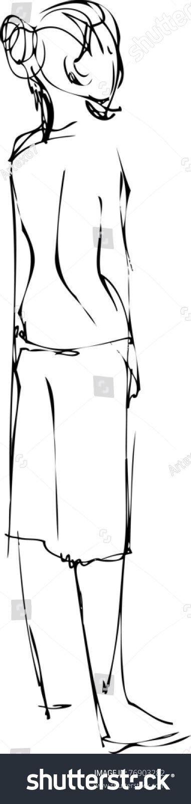 Silhouette Girl Behind Sex Trafficking Stock Illustration Shutterstock