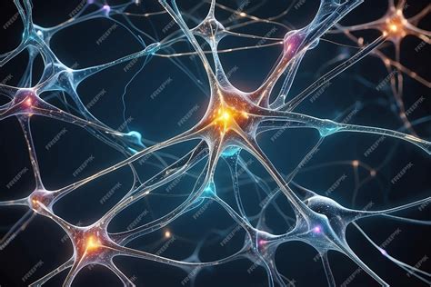 Premium Photo This Could Represent A Neural Circuit Of Biological