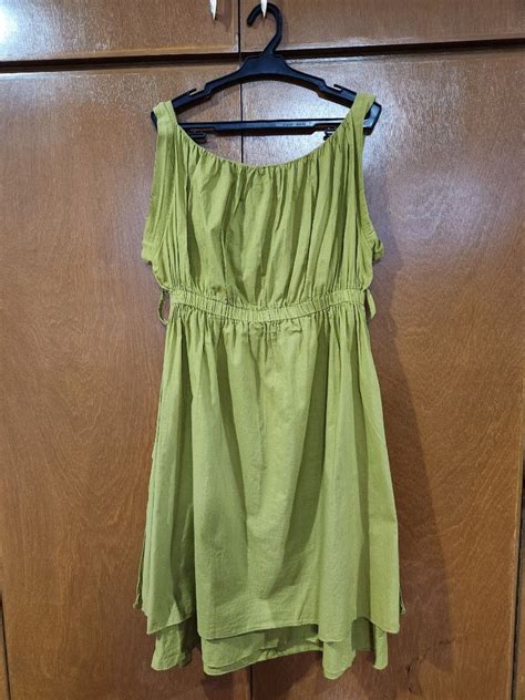 Olive Green Sleeveless Dress Womens Fashion Dresses And Sets Dresses