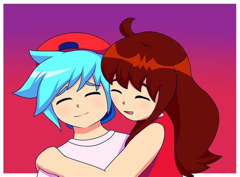 Fnf Boyfriend And Girlfriend By Paulinaboxable On Deviantart