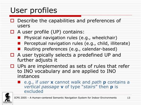 Ppt A Human Centered Semantic Navigation System For Indoor