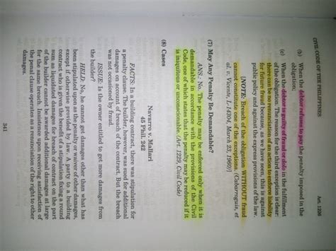 Pre Loved Civil Code Of The Philippines Volume Iv Obligations And