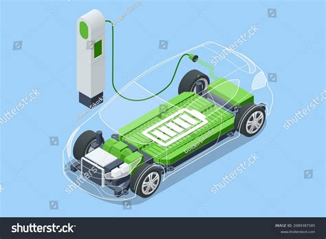 5804 전기차 Isometric 이미지 스톡 사진 및 벡터 Shutterstock