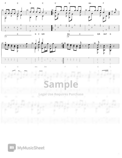 김광석 잊어야 한다는 마음으로 Sheets By Isanghao