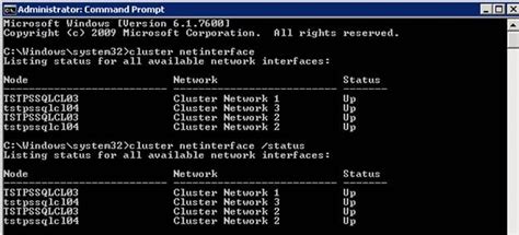 SQL Server Clustering Management