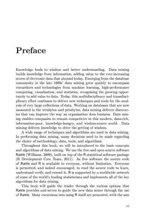 Download Free Data Mining With Rattle And R The Art Of Excavating Data