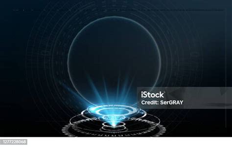 미래 원 벡터 Hud Gui Ui 인터페이스 화면 디자인 헤드업 디스플레이 그래픽 사용자 인터페이스에 대한 스톡 벡터 아트 및 기타 이미지 헤드업 디스플레이 그래픽