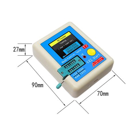 Transistor Meter Lcr T7 Multi Function Capacitance Resistance Tester Full Color Display