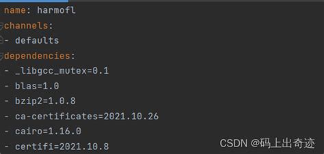 【用yaml创建conda环境报错】solving Environment Failed Resolvepackagenotfoundconda Env Create F
