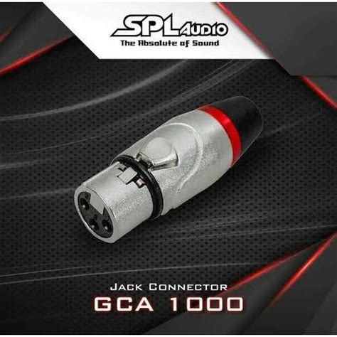 SPL Audio Socket Jack Connector Canon Female Cewek XLR Tipe GCA 1000 Original Premium Lazada