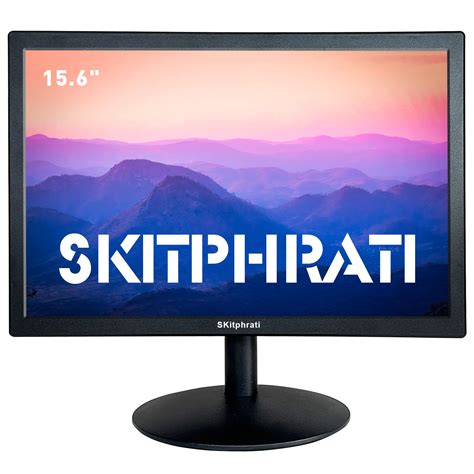 Amazon Com SKitphrati 15 6 Inch Small PC Monitor FHD VA 1080P Desktop Display With 1920x1080
