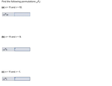 solved d n 11 and r 5 11p5 find the following