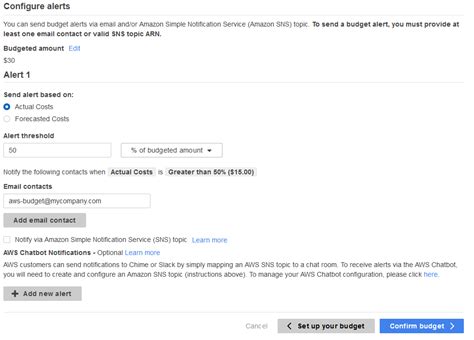 The Startup Quick Guide To Managing Budgets Credits And AWS Resources AWS Startups Blog