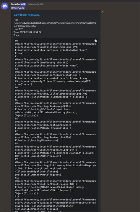 Github Tomatophpfilament Discord Send Notification To Discord