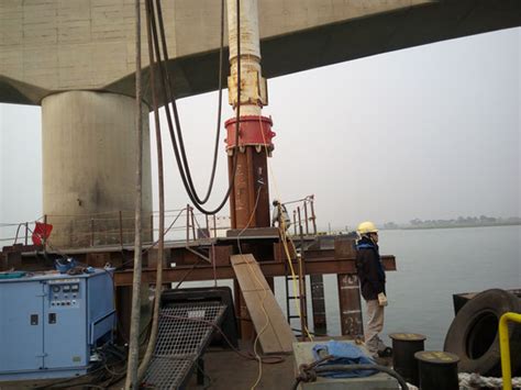 high strain pile testing pile driving analyzer dynamic load testing