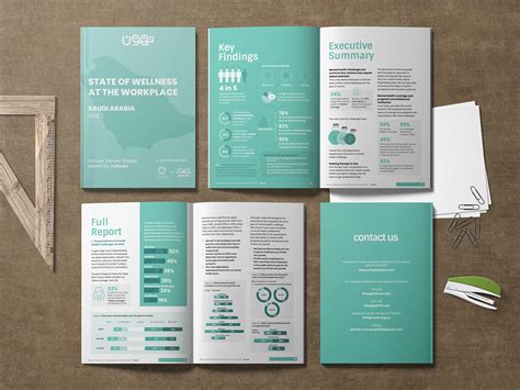 Report Design Behance
